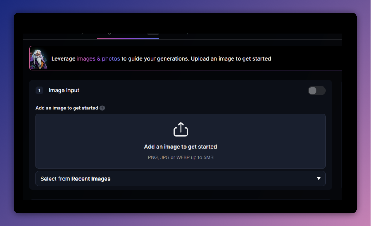 How to apply a reference style to an existing Image